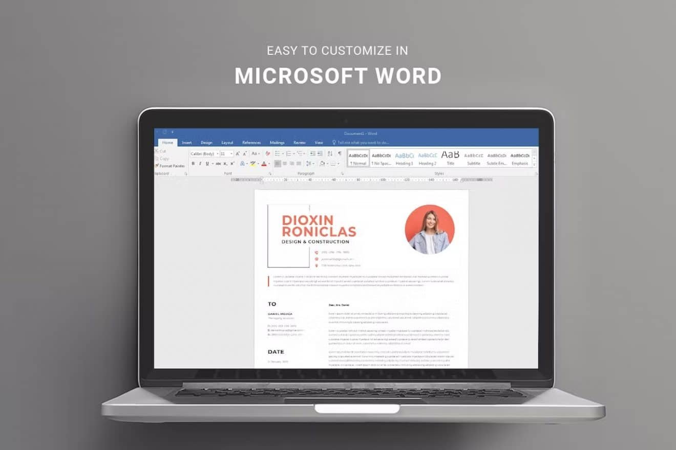 Professional CV Template - Resumefort